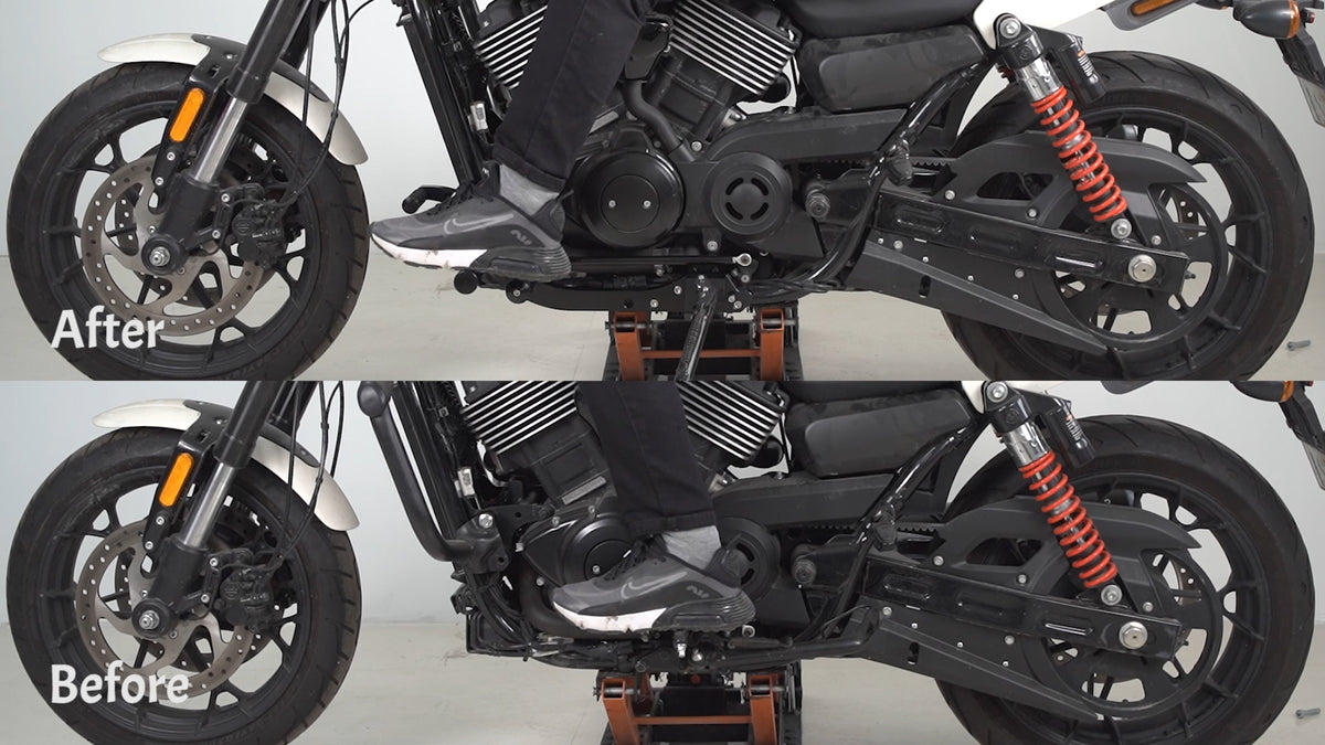 How To Installation forward control kits for Harley-Davidson XG 750 A ...