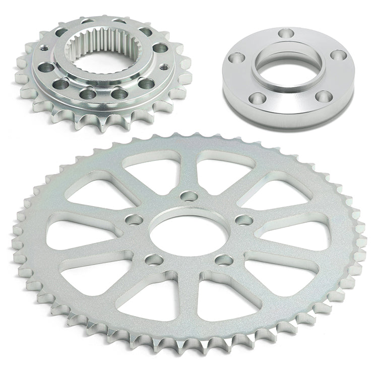 Chain Drive Sprocket Conversion Kit for Harley Softail FL FX 2000-2006 ...